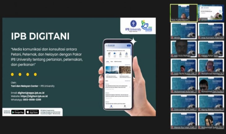 Aplikasi IPB Digitani Sebagai Solusi Pertanian Modern