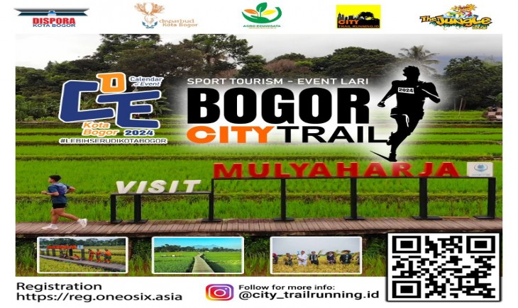 Bogor City Trail 2024, Padukan Olahraga dengan Indahnya Persawahan Kota ...